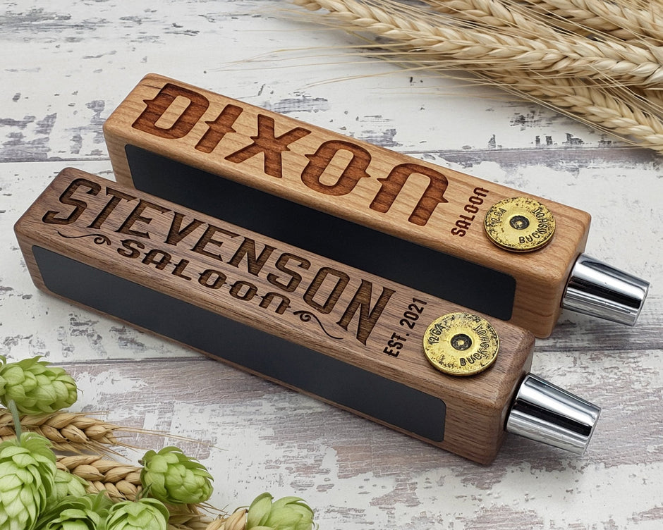 Personalized Beer Taps, Bar Games & More