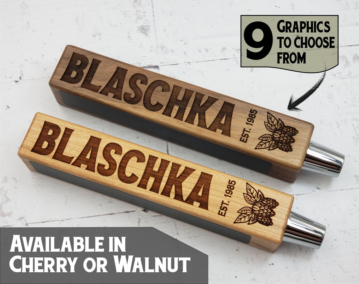 Beer Tap Handle with Chalkboards-BL Version – Custom Brew Gear