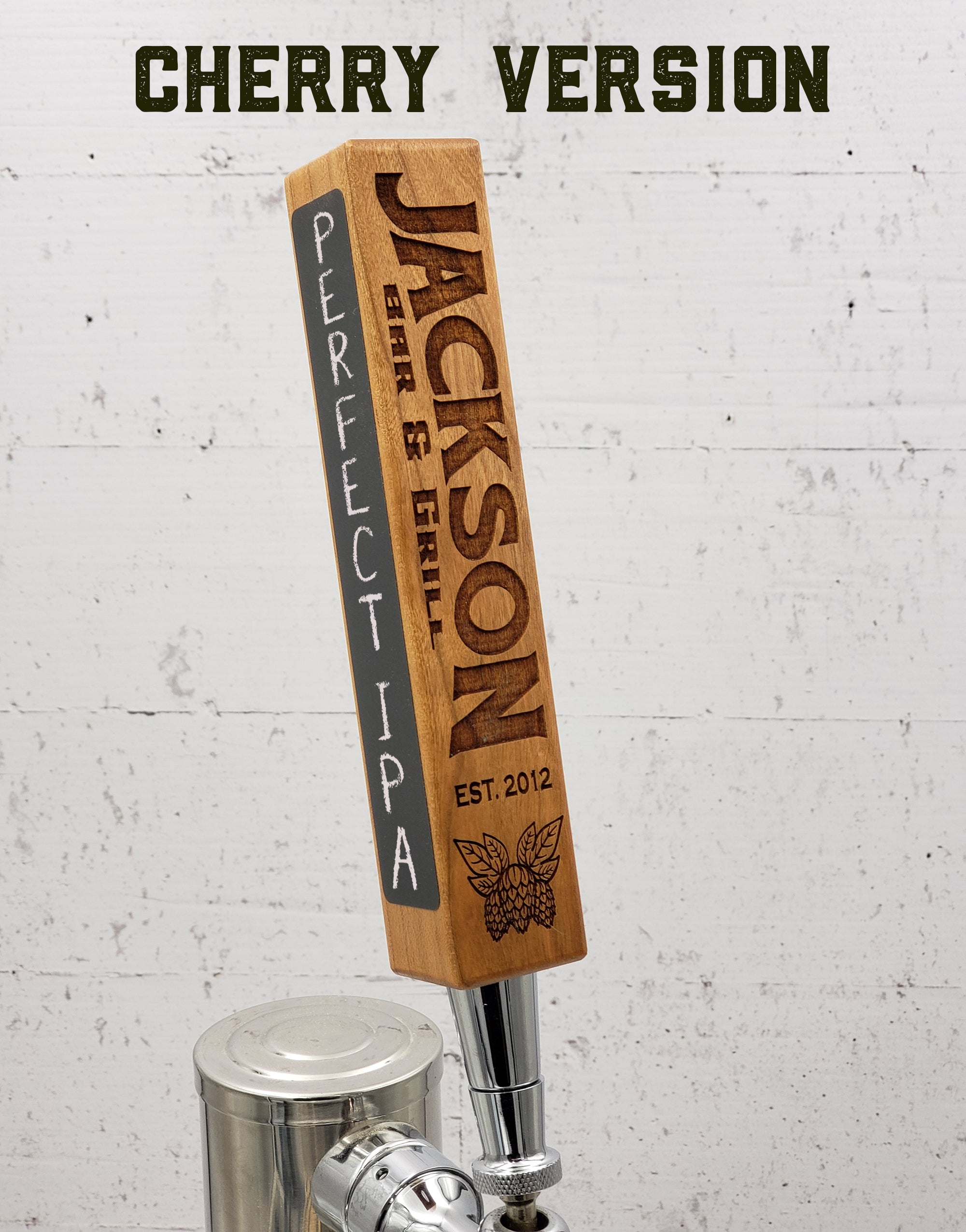 Custom Square Beer Tap Handle with Chalkboards – Custom Brew Gear