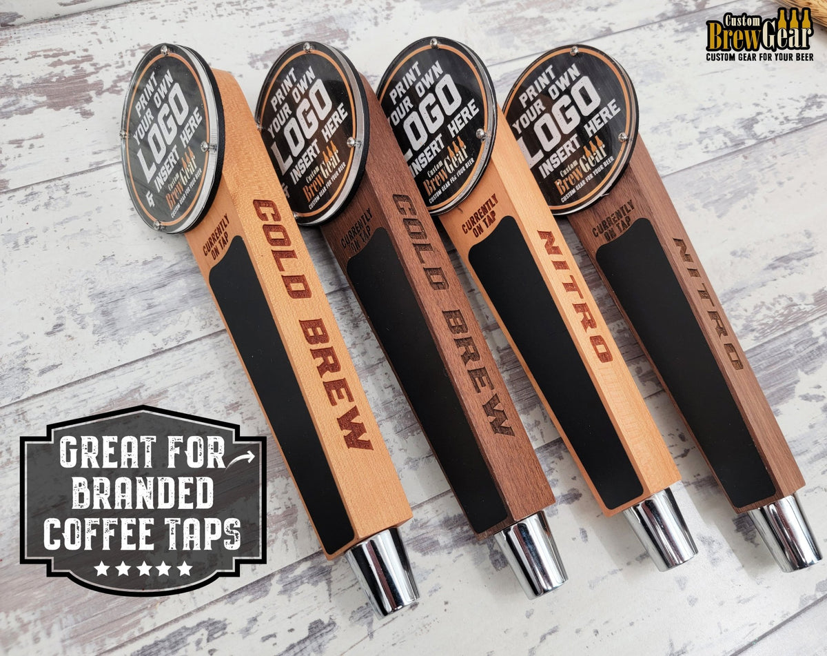 Tap Handle with Changeable Logo and Sides